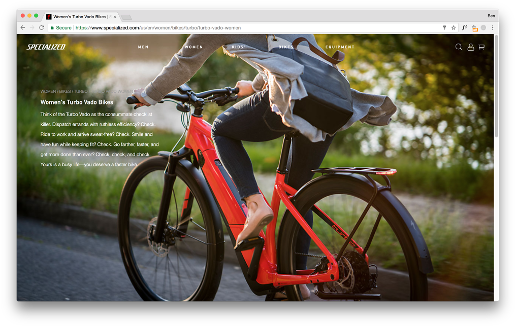 Download Spec Website Womensvado - Archer's Bikes PNG Image with No ...