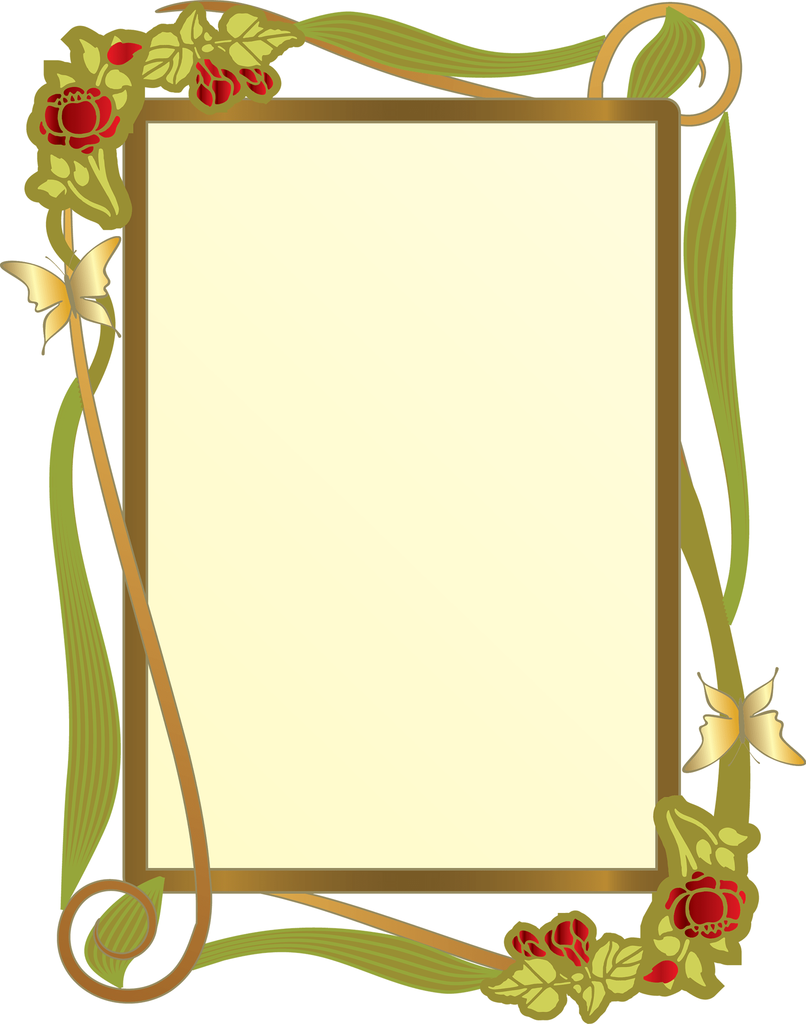 Retro Rose Frame - Picture Frame - Free Transparent PNG Download - PNGkey
