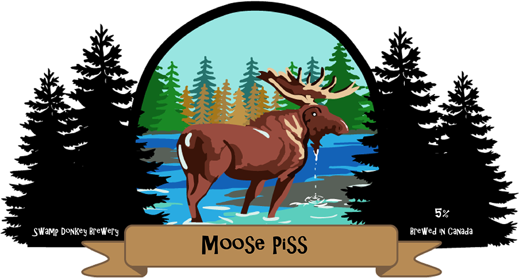 Download Swamp Donkey Beer On Behance Png Swamp Donkey Decal ...