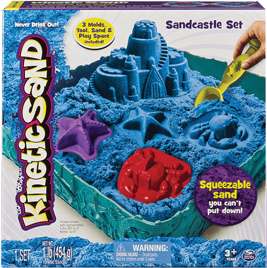 Kinetic Sand - Kinetic Sand Sandcastle Set - Free Transparent PNG ...