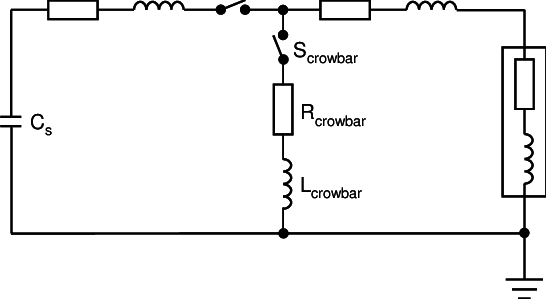-circuit Of An Impulse Current Generator With Crowbar - Diagram - Free ...