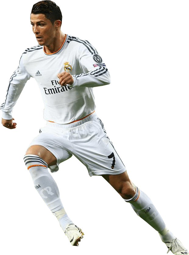 Playing Sideview Ronaldo - Cristiano Ronaldo No Background - Free ...