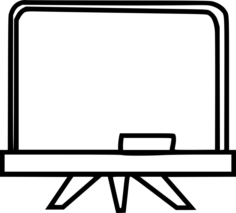 Download Blackboard Comments - Blackboard Outline Png PNG Image with No ...