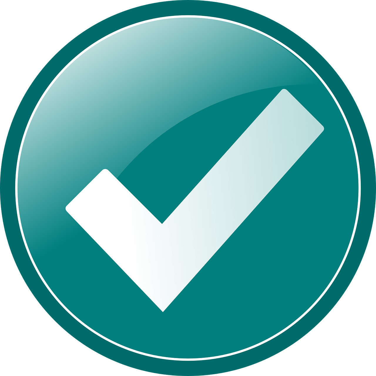 Checkmark Graphic - Green Circle Check Mark - Free Transparent PNG ...