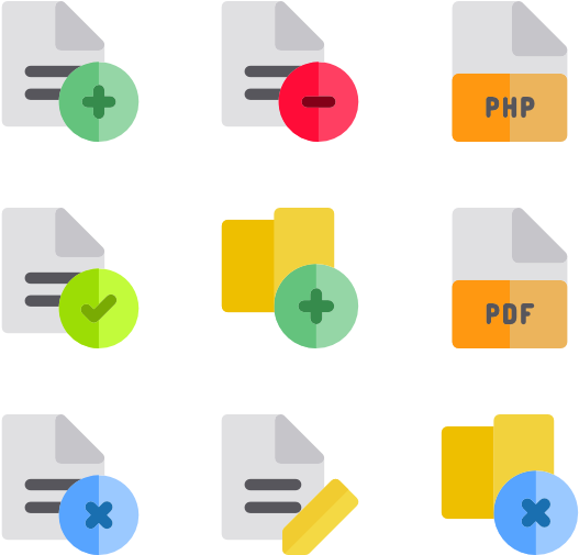 Files & Folders 37 Icons - Computer File - Free Transparent PNG ...