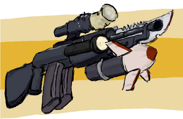 Download Team Fortress 2 Fan Art - Tf2 Sniper Rifle Bayonet PNG Image ...