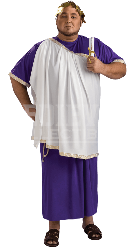 Roman Emperor Costume - Free Transparent PNG Download - PNGkey