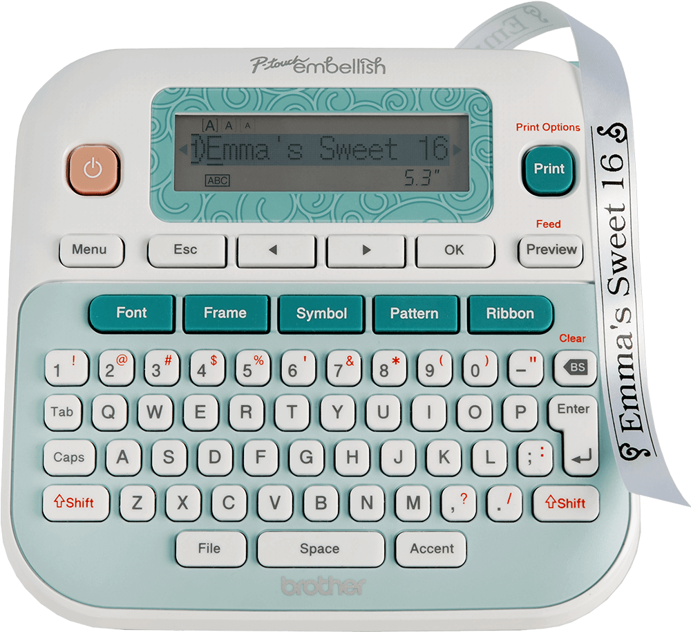 Download Easily Personalize Satin Ribbon And Decorative Tape - Brother ...