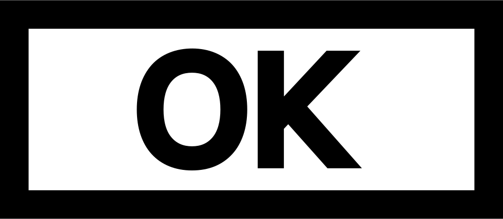 Ok Button Svg Png Icon Free Download - Icon - Free Transparent PNG ...