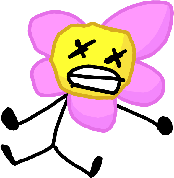 Flower Dead - Bfdi Bubble Dead - Free Transparent PNG Download - PNGkey