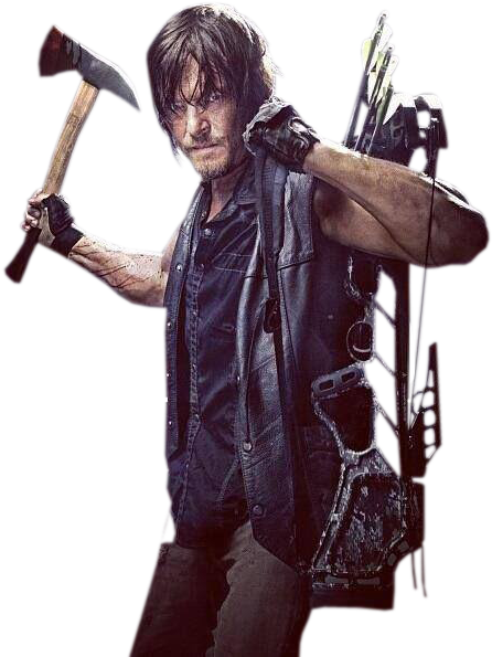 Twd Png Transparent Image - Daryl The Walking Dead Png - Free ...