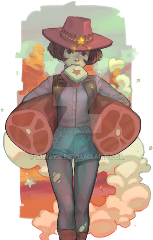 Download Cowgirl After Hunting By Mireys On Deviantart Png Free ...