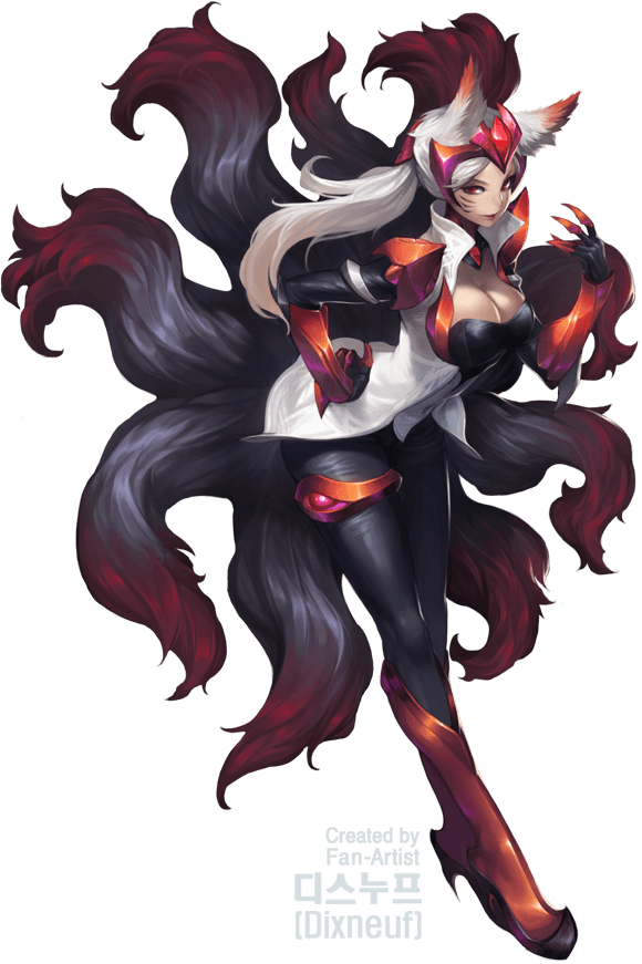 Download 37 Images About Ahri On We Heart It - Ahri Do League Of ...
