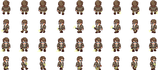 Sprite Sheet Walking