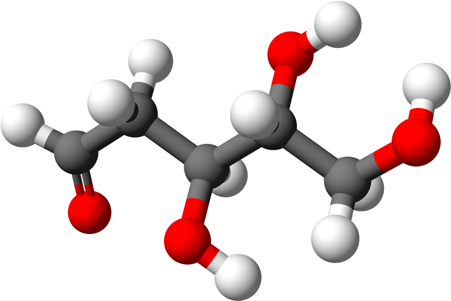 Download D Deoxyribose Chain 3d Balls - Deoxyribose 3d Model PNG Image ...