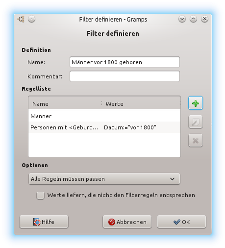 Download Define Filter Dialog Custom Filters Example 41 De - Gramps PNG ...