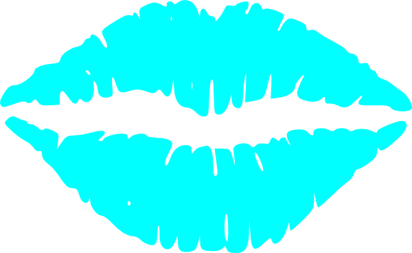Download How To Set Use Blue Lips Svg Vector PNG Image with No ...