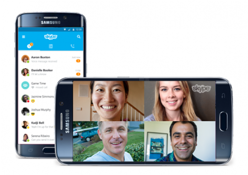 Download Skype For Android PNG Image with No Background - PNGkey.com