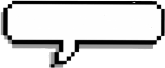 More - Transparent Background Pixel Speech Bubble - Free Transparent ...