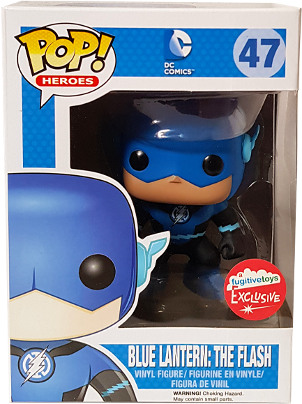 Download The Flash Blue Lantern Fugitive Exclusive Pop Vinyl - Dc ...