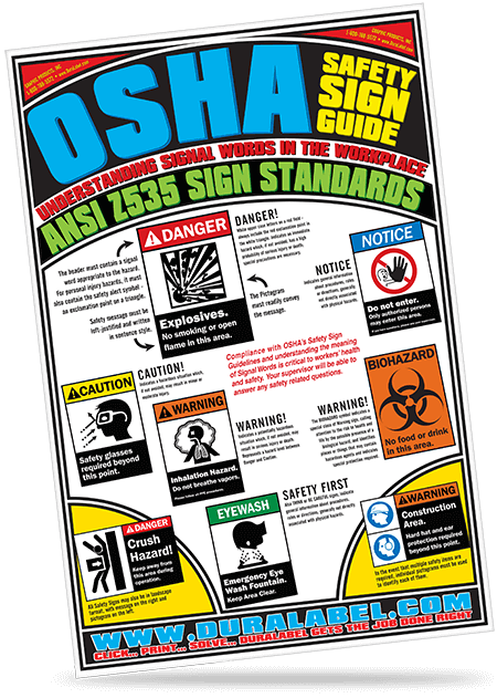 Download Safety Poster Osha Sign & Label Standards - Nail Salon PNG ...