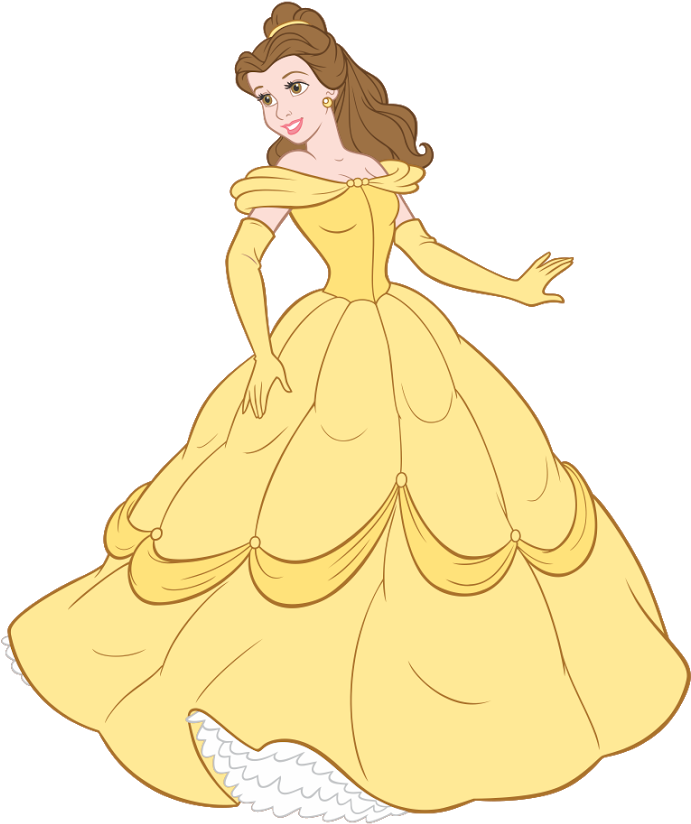 Belle Vector Svg Library - Princess Belle Vector - Free Transparent PNG ...