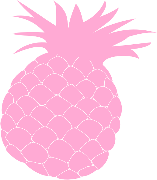 Download Pink Pineapple Clip Art - Transparent Pink Pineapple Clipart ...
