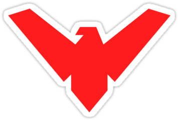 Nightwing Red Symbol