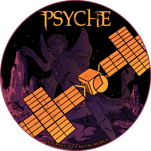 Nasa's Psyche Mission Sticker Design - Kimmel Center For The Performing ...