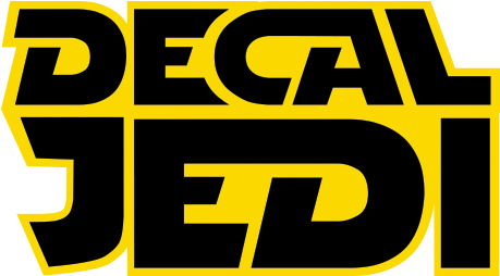 Decal Jedi Logo Custom Decals Stickers - Free Transparent PNG Download ...