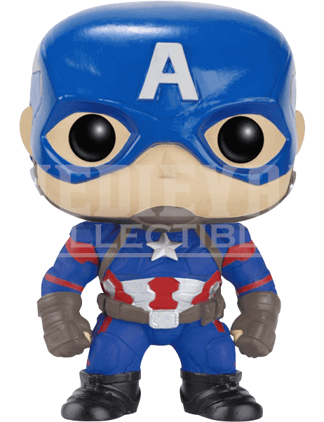 Download Captain America Funko Pop Civil War PNG Image with No ...