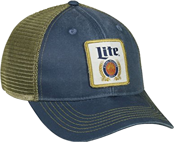 Download •n011073• Drinks •miller Beer - Outdoor Cap Miller Lite Mesh ...
