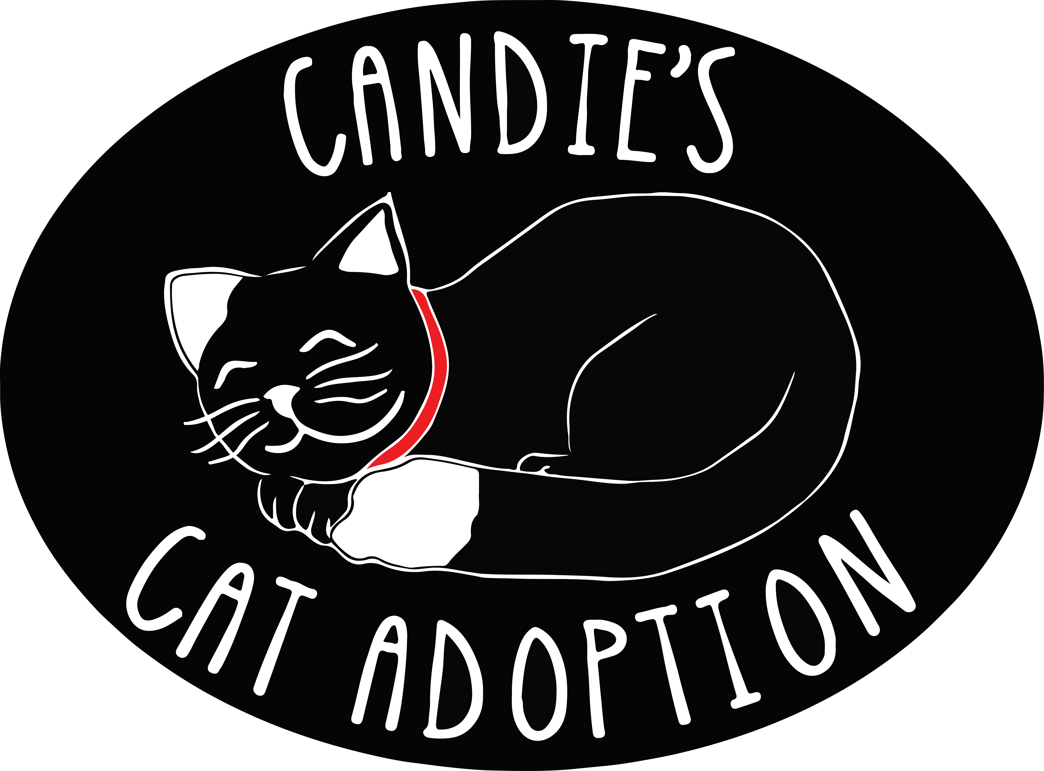 Candie's Cat Adoption Logo Design - Craft Union - Free Transparent PNG ...