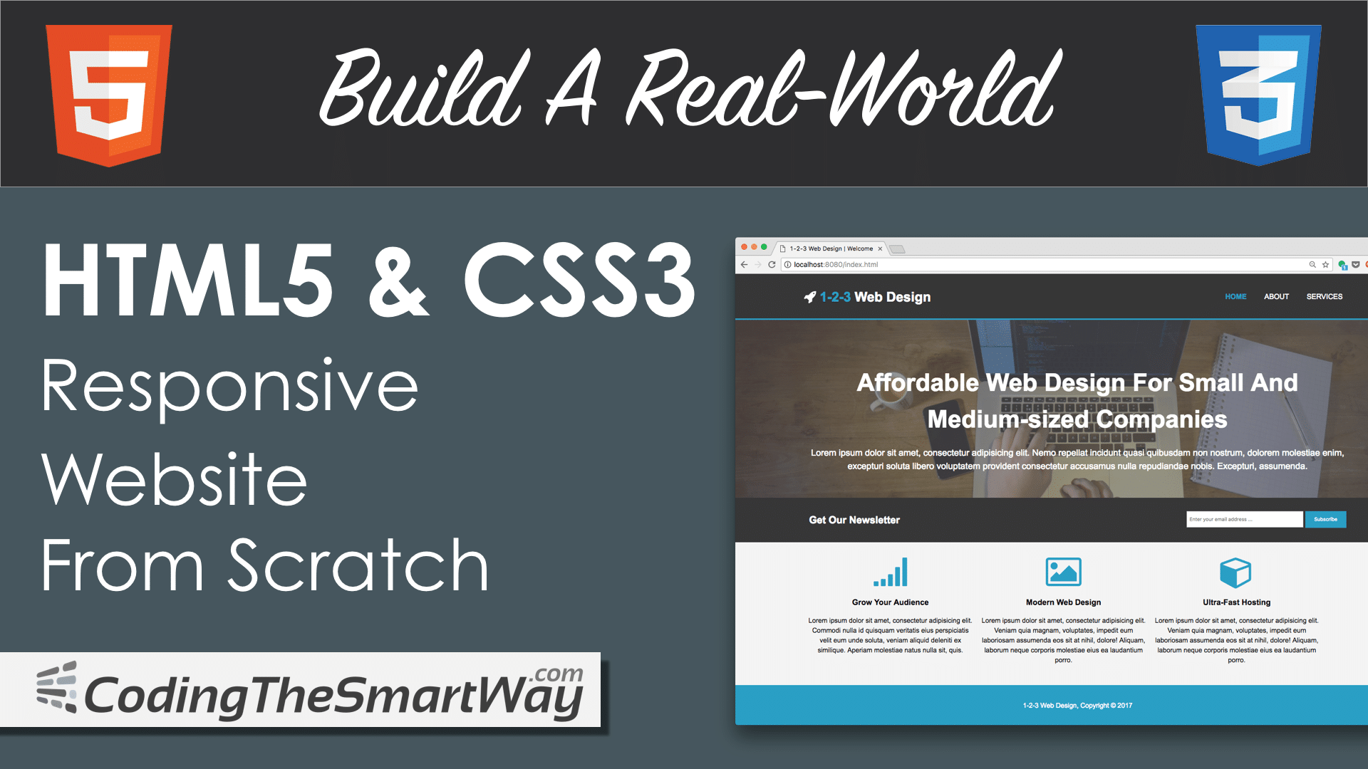 Build A Real-world Html5 & Css3 Responsive Website - Web-based ...