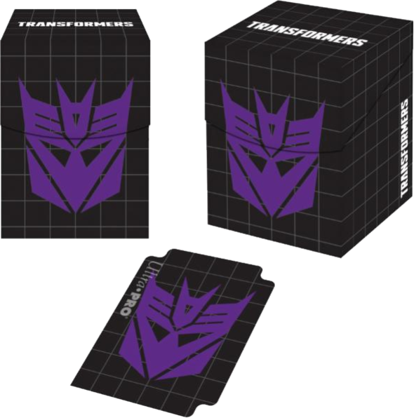 Download Ultra Pro Deck Box-transformers Decepticon Symbol - Superhero ...