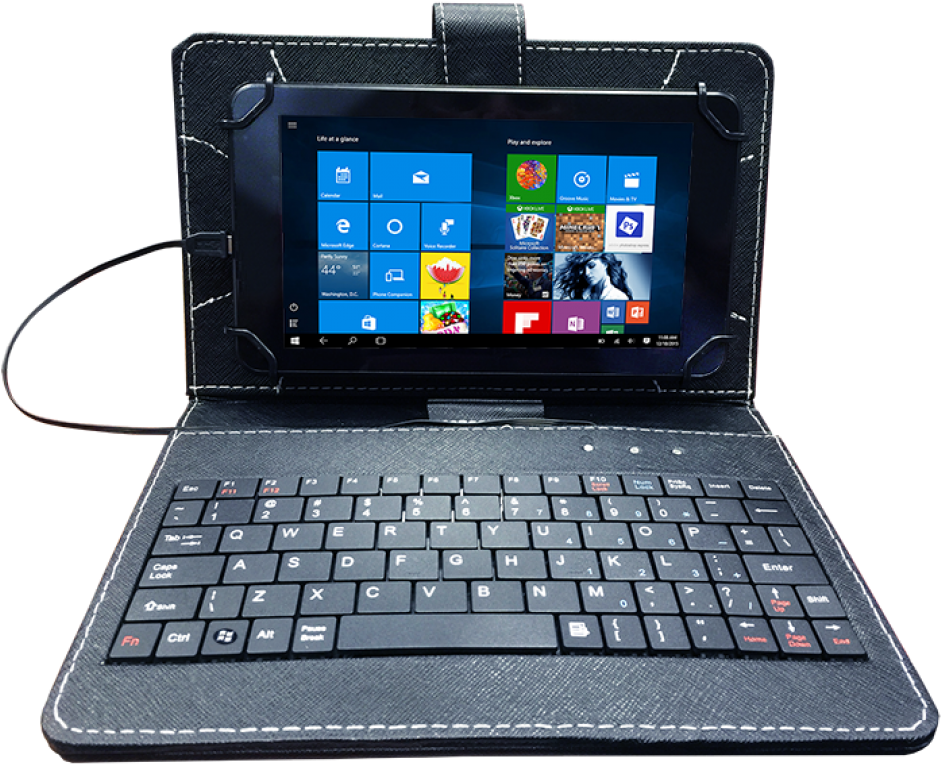 Download Core 7" Tablet With Windows® 10 And Keyboard Case - Naxa ...