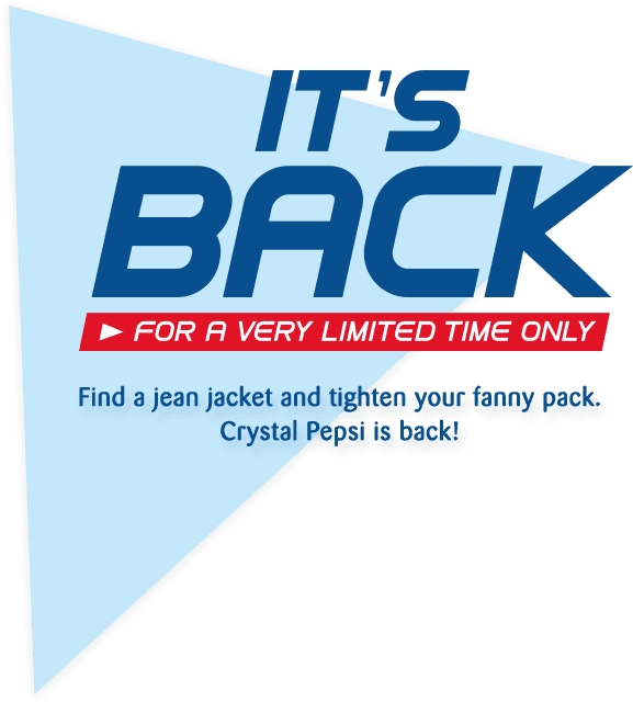 Download Crystal Pepsi Logo PNG Image with No Background - PNGkey.com