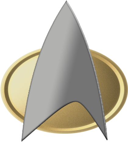 Download Star Trek Comm Badge Tng Png Logo - Star Trek Badge Png PNG ...