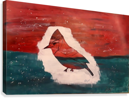 Download It Only Takes One Bird Canvas Print - Kesha PNG Image with No ...