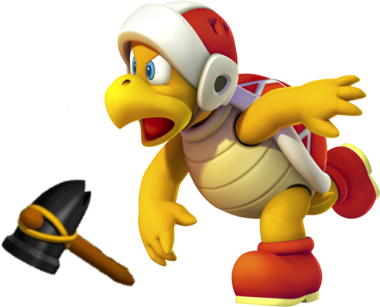 Download Hammer Clipart Red Hammer - Hammer Bro PNG Image with No ...