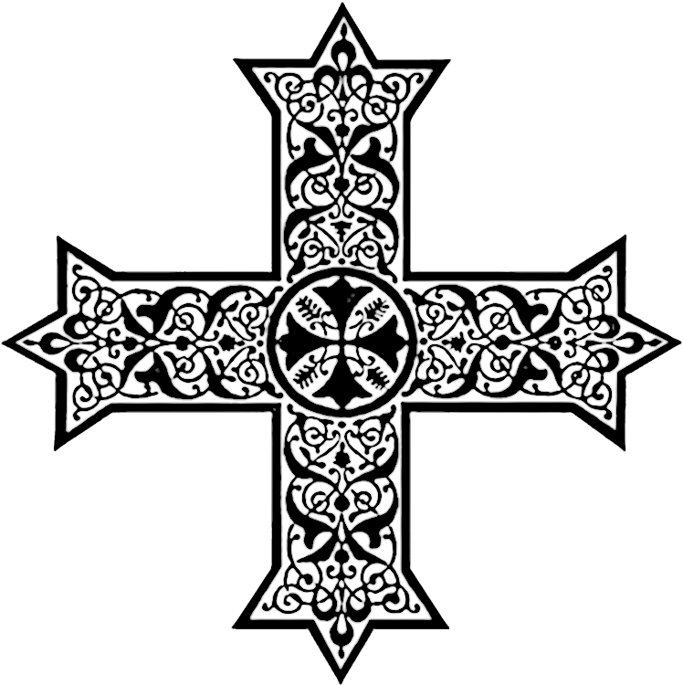 Download Coptic Crosses In Liturgical Colors Christian Clip - Ash ...