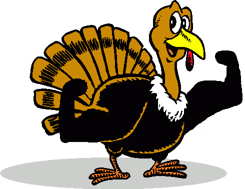 Download Turkey Clipart Workout - Thanksgiving Fitness PNG Image with ...