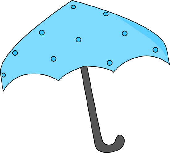 Download Blue Polka Dot Umbrella Clip Art - Blue Things Clip Art PNG ...