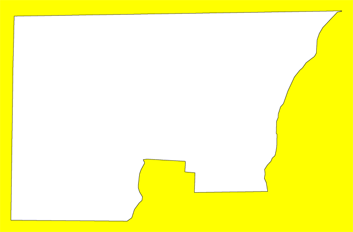 Download A Plain Frame Map Of Holmes - Map PNG Image with No Background ...