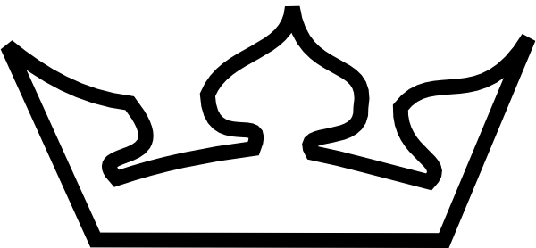 Download Simple Crown Outline PNG Image with No Background - PNGkey.com