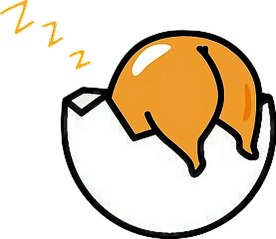 Gudetama Transparent Background - Free Transparent PNG Download - PNGkey