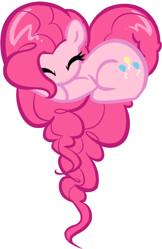 Pinkie Pie Heart Pony By Themightysqueegee On - Mlp Drawing Pinkie Pie ...