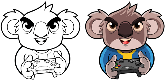 Download Dumpy Koala - Koalas Mascot Logo PNG Image with No Background ...