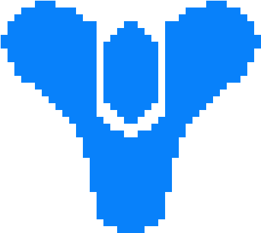 Destiny Logo - Destiny Symbol Pixel Art - Free Transparent PNG Download ...