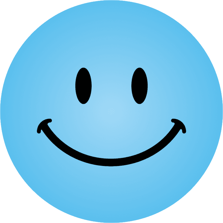 Smiley Png - Happy Emoji Blue Png - Free Transparent PNG Download - PNGkey